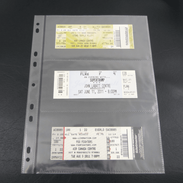 Binder Pages - Accessories - Stubforge.com